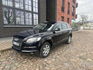 Черный Ауди Ку 7 2007 в Рига, объемом двигателя 3.00 л и пробегом 514 тыс. км за 4950 €, фото  на AUTOMOTO.COM.LV