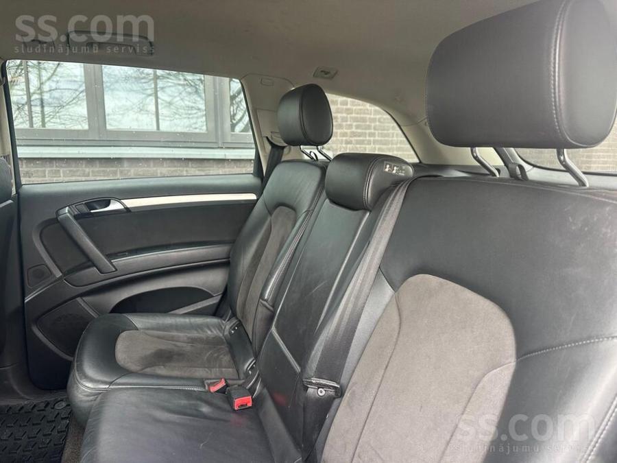 Melns Audi Q7 2007 Rīga, ar dzinēja tilpumu 3.00 L un nobraukumu 514 tūkst. km par 4950 €, foto 8 vietnē AUTOMOTO.COM.LV
