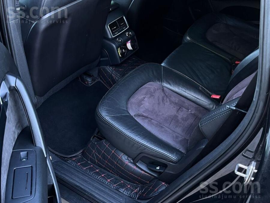 Black Audi Q7 2007 in Daugavpils, with an engine capacity of 3.00 L and mileage of 309 thousand km for 6850 €, photo 7 on AUTOMOTO.COM.LV
