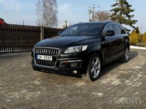 Melns Audi Q7 2007 Rīga, ar dzinēja tilpumu 3.00 L un nobraukumu 301 tūkst. km par 6350 €, foto  vietnē AUTOMOTO.COM.LV