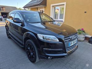 Melns Audi Q7 2007 Viļņa, ar dzinēja tilpumu 2.97 L un nobraukumu 244 tūkst. km par 5999 €, foto 3 vietnē AUTOMOTO.COM.LV