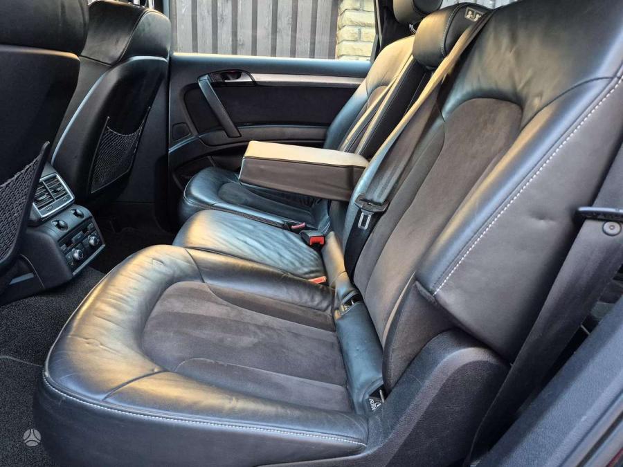 Melns Audi Q7 2007 Viļņa, ar dzinēja tilpumu 2.97 L un nobraukumu 244 tūkst. km par 5999 €, foto 13 vietnē AUTOMOTO.COM.LV