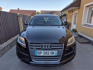 Melns Audi Q7 2007 Viļņa, ar dzinēja tilpumu 2.97 L un nobraukumu 244 tūkst. km par 5999 €, foto 28 vietnē AUTOMOTO.COM.LV