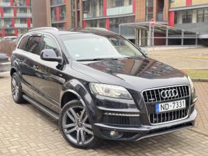 Melns Audi Q7 2007 Rīga, ar dzinēja tilpumu 3.00 L un nobraukumu 367 tūkst. km par 6490 €, foto  vietnē AUTOMOTO.COM.LV