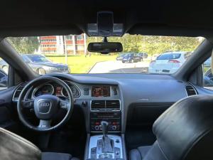 Black Audi Q7 2007 in Riga, with an engine capacity of 3.00 L and mileage of 385 thousand km for 6390 €, photo 20 on AUTOMOTO.COM.LV