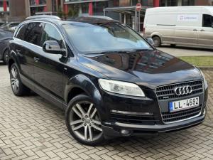 Black Audi Q7 2007 in Riga, with an engine capacity of 3.00 L and mileage of 329 thousand km for 6990 €, photo  on AUTOMOTO.COM.LV