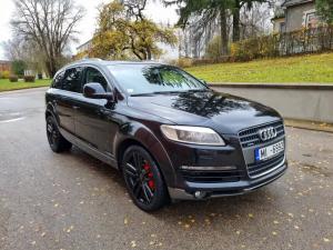 Черный Ауди Ку 7 2007 в Екабпилс, объемом двигателя 3.00 л и пробегом 255 тыс. км за 6990 €, фото 3 на AUTOMOTO.COM.LV