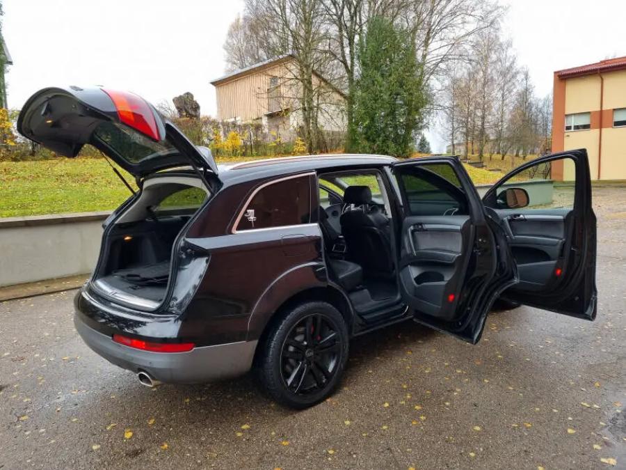 Черный Ауди Ку 7 2007 в Екабпилс, объемом двигателя 3.00 л и пробегом 255 тыс. км за 6990 €, фото 20 на AUTOMOTO.COM.LV