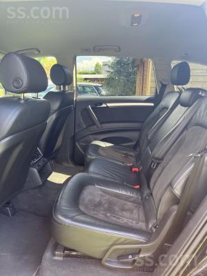 Black Audi Q7 2007 in Cesis, with an engine capacity of 3.60 L and mileage of 221 thousand km for 6500 €, photo 7 on AUTOMOTO.COM.LV