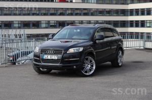 Black Audi Q7 2007 in Riga, with an engine capacity of 3.00 L and mileage of 273 thousand km for 4980 €, photo 4 on AUTOMOTO.COM.LV