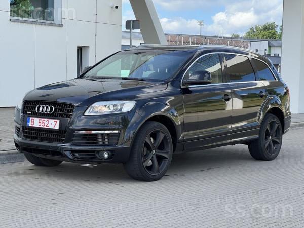 Melns Audi Q7 2007 Rēzekne, ar dzinēja tilpumu 3.00 L un nobraukumu 476 tūkst. km par 4950 €, foto 2 vietnē AUTOMOTO.COM.LV