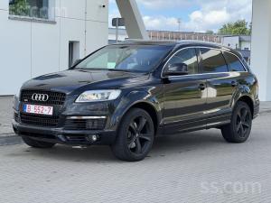 Black Audi Q7 2007 in Rezekne, with an engine capacity of 3.00 L and mileage of 476 thousand km for 4950 €, photo 3 on AUTOMOTO.COM.LV