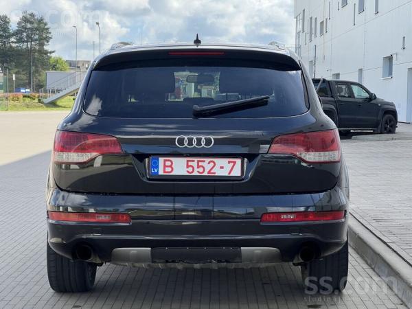 Melns Audi Q7 2007 Rēzekne, ar dzinēja tilpumu 3.00 L un nobraukumu 476 tūkst. km par 4950 €, foto 5 vietnē AUTOMOTO.COM.LV