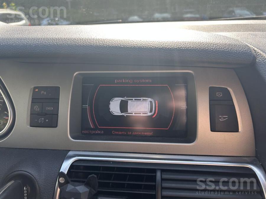 Black Audi Q7 2007 in Riga, with an engine capacity of 3.00 L and mileage of 320 thousand km for 3000 €, photo 10 on AUTOMOTO.COM.LV