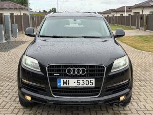 Black Audi Q7 2007 in Riga, with an engine capacity of 3.00 L and mileage of 0 thousand km for 2790 €, photo 6 on AUTOMOTO.COM.LV