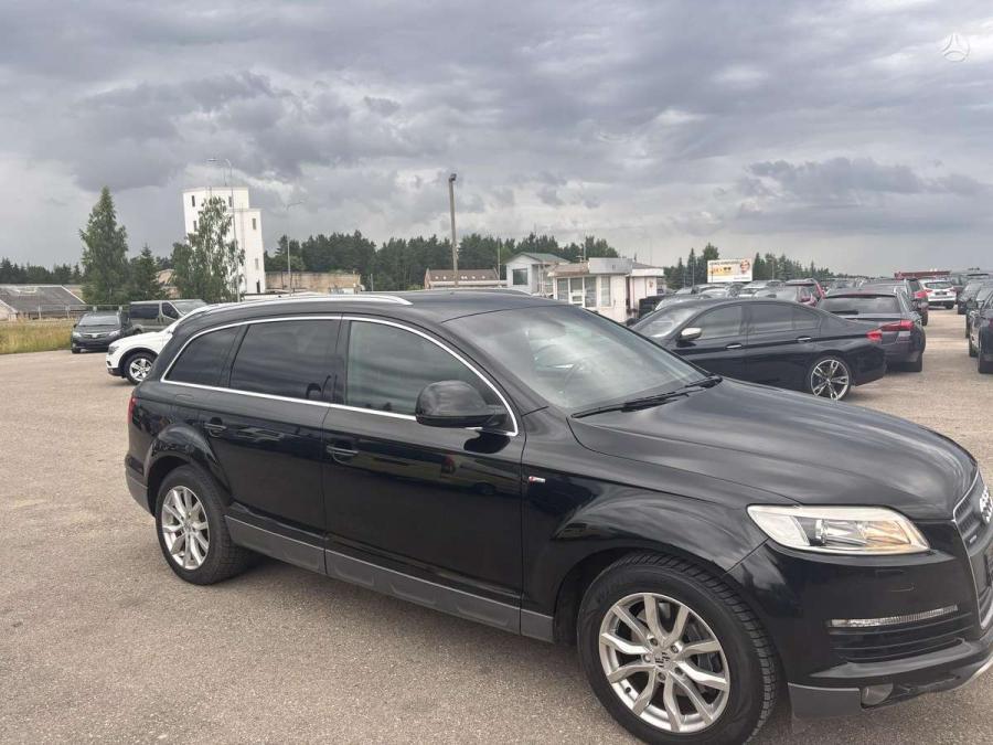 Черный Ауди Ку 7 2007 в Утена, объемом двигателя 2.97 л и пробегом 290 тыс. км за 5650 €, фото 4 на AUTOMOTO.COM.LV