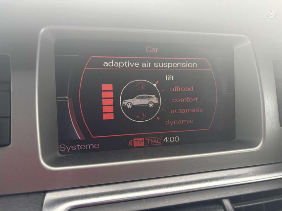 Черный Ауди Ку 7 2007 в Утена, объемом двигателя 2.97 л и пробегом 290 тыс. км за 5650 €, фото 23 на AUTOMOTO.COM.LV