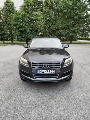 Melns Audi Q7 2007 Ogre, ar dzinēja tilpumu 3.00 L un nobraukumu 236 tūkst. km par 5999 €, foto  vietnē AUTOMOTO.COM.LV