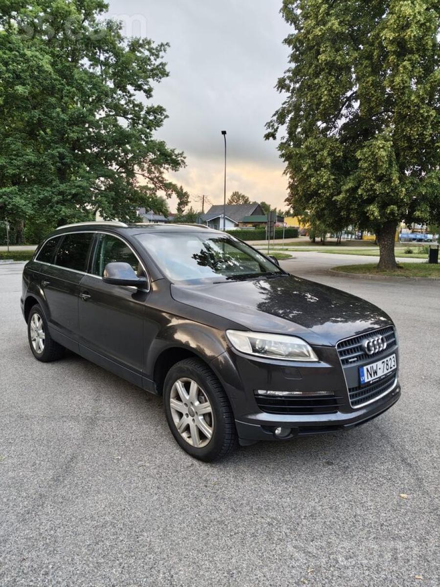 Melns Audi Q7 2007 Ogre, ar dzinēja tilpumu 3.00 L un nobraukumu 236 tūkst. km par 5999 €, foto 7 vietnē AUTOMOTO.COM.LV