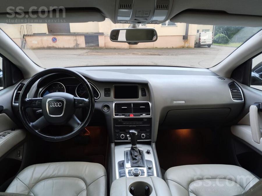 Melns Audi Q7 2007 Ogre, ar dzinēja tilpumu 3.00 L un nobraukumu 236 tūkst. km par 5999 €, foto 10 vietnē AUTOMOTO.COM.LV