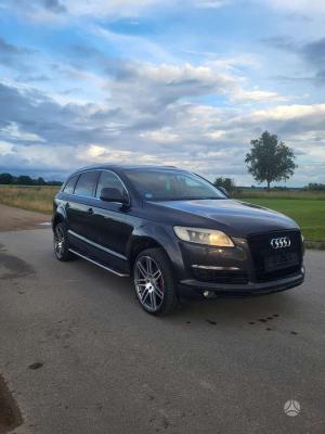 Black Audi Q7 2007 in Pasvalys, with an engine capacity of 2.97 L and mileage of 277 thousand km for 4150 €, photo  on AUTOMOTO.COM.LV