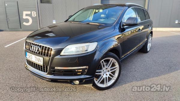Black Audi Q7 2007 in Tallinn, with an engine capacity of 3.00 L and mileage of 350 thousand km for 4500 €, photo 2 on AUTOMOTO.COM.LV