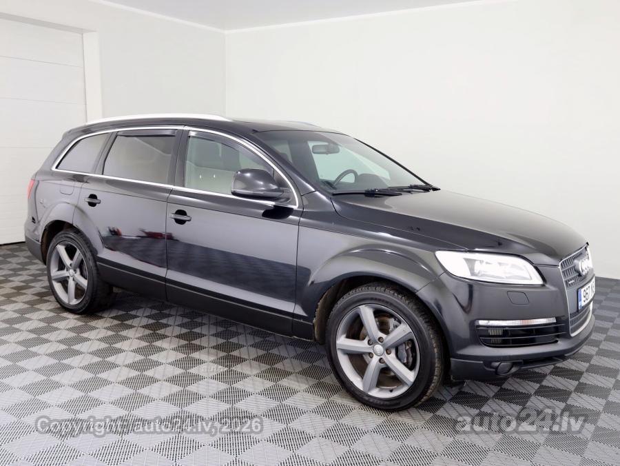 Black Audi Q7 2007 in Tallinn, with an engine capacity of 3.00 L and mileage of 369 thousand km for 3499 €, photo 1 on AUTOMOTO.COM.LV