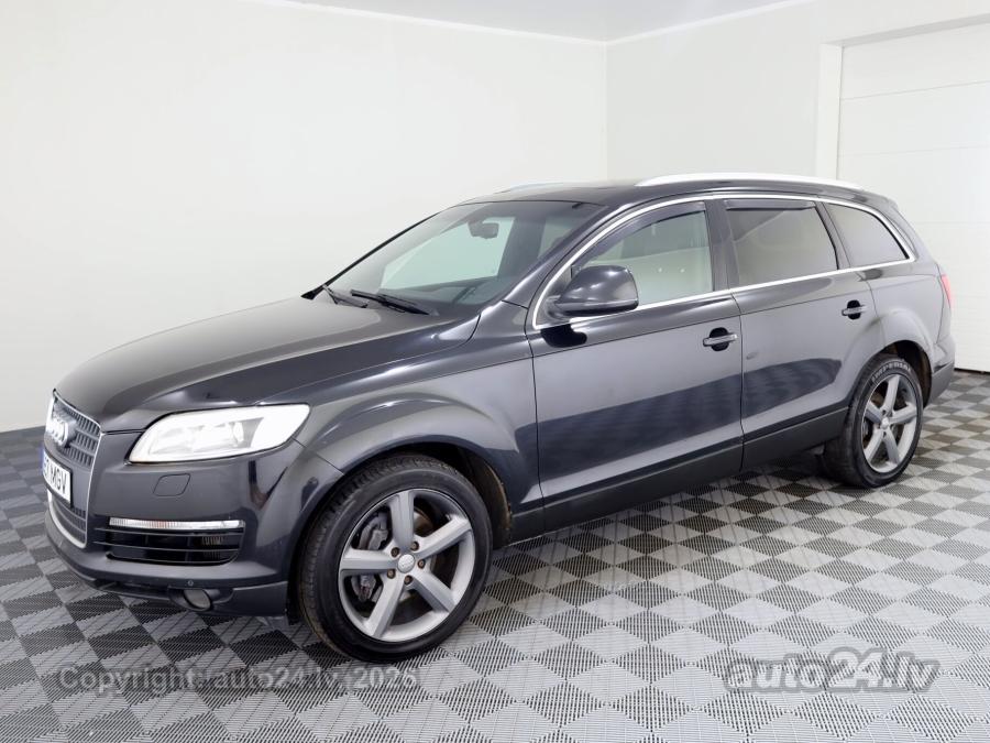Black Audi Q7 2007 in Tallinn, with an engine capacity of 3.00 L and mileage of 369 thousand km for 3499 €, photo 3 on AUTOMOTO.COM.LV