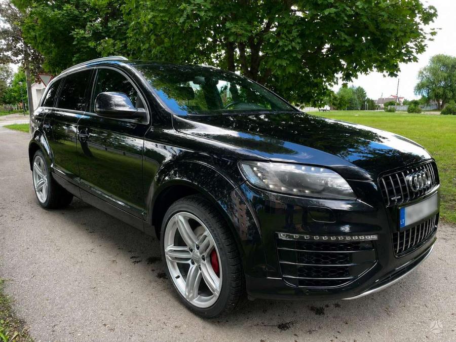 Melns Audi Q7 2007 Joniškis, ar dzinēja tilpumu 4.13 L un nobraukumu 327 tūkst. km par 9900 €, foto 8 vietnē AUTOMOTO.COM.LV