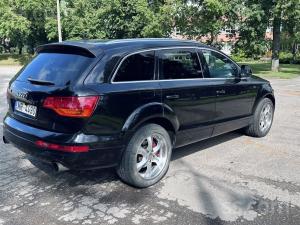 Black Audi Q7 2007 in Tukums, with an engine capacity of 3.00 L and mileage of 480 thousand km for 6100 €, photo 5 on AUTOMOTO.COM.LV