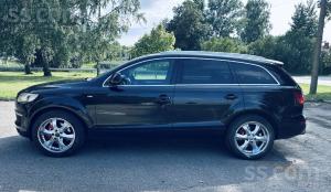 Black Audi Q7 2007 in Tukums, with an engine capacity of 3.00 L and mileage of 480 thousand km for 6100 €, photo 18 on AUTOMOTO.COM.LV
