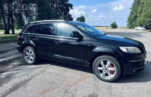 Black Audi Q7 2007 in Tukums, with an engine capacity of 3.00 L and mileage of 480 thousand km for 6100 €, photo 19 on AUTOMOTO.COM.LV