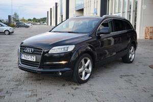 Black Audi Q7 2007 in Vilnius, with an engine capacity of 2.97 L and mileage of 273 thousand km for 6000 €, photo 4 on AUTOMOTO.COM.LV