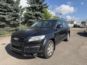 Black Audi Q7 2007 in Marijampole, with an engine capacity of 2.97 L and mileage of 280 thousand km for 2950 €, photo 7 on AUTOMOTO.COM.LV
