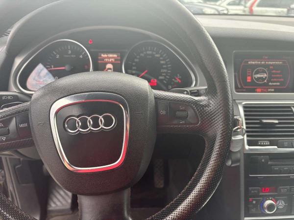 Melns Audi Q7 2007 Utena, ar dzinēja tilpumu 2.97 L un nobraukumu 291 tūkst. km par 5350 €, foto 4 vietnē AUTOMOTO.COM.LV