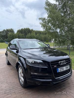 Black Audi Q7 2007 in Tallinn, with an engine capacity of 3.00 L and mileage of 320 thousand km for 5999 €, photo  on AUTOMOTO.COM.LV