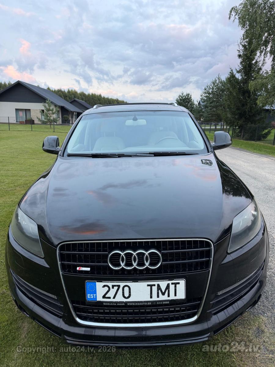 Melns Audi Q7 2007 Tallina, ar dzinēja tilpumu 3.00 L un nobraukumu 320 tūkst. km par 5999 €, foto 8 vietnē AUTOMOTO.COM.LV