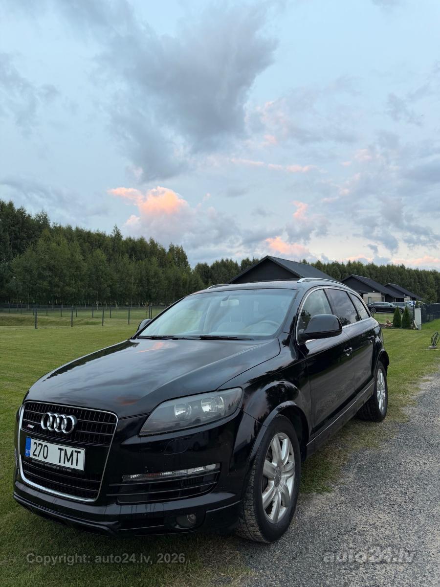 Melns Audi Q7 2007 Tallina, ar dzinēja tilpumu 3.00 L un nobraukumu 320 tūkst. km par 5999 €, foto 13 vietnē AUTOMOTO.COM.LV