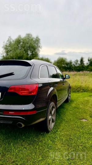 Melns Audi Q7 2007 Talsi, ar dzinēja tilpumu 3.00 L un nobraukumu 400 tūkst. km par 3000 €, foto 5 vietnē AUTOMOTO.COM.LV