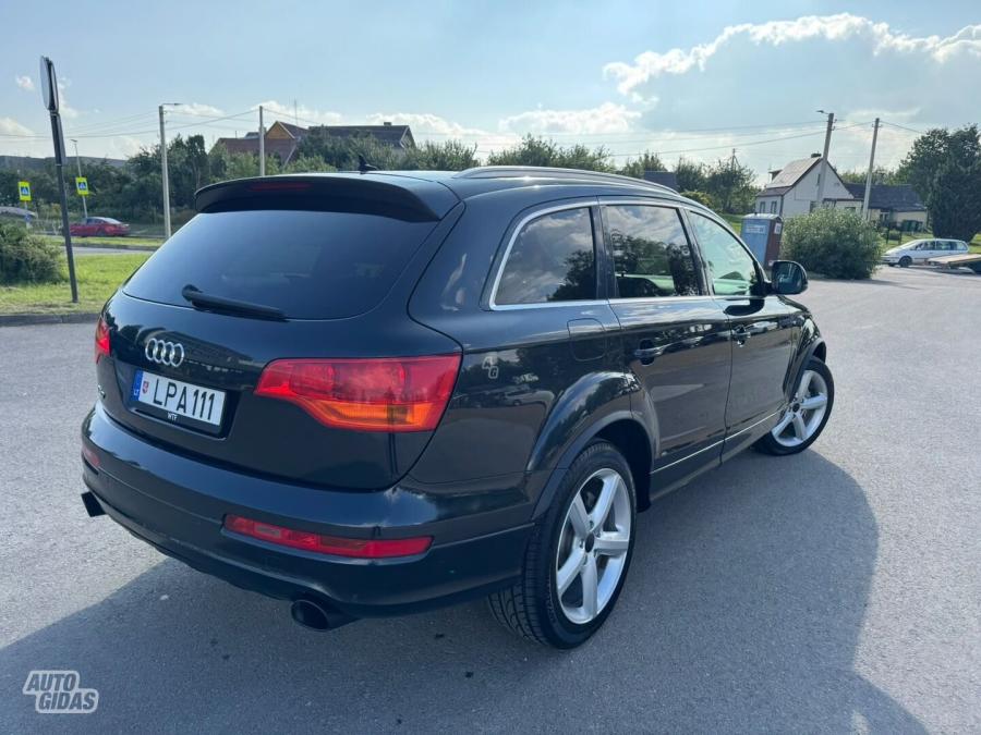 Black Audi Q7 2007 in Kaunas, with an engine capacity of 3.00 L and mileage of 0 thousand km for 5650 €, photo 3 on AUTOMOTO.COM.LV