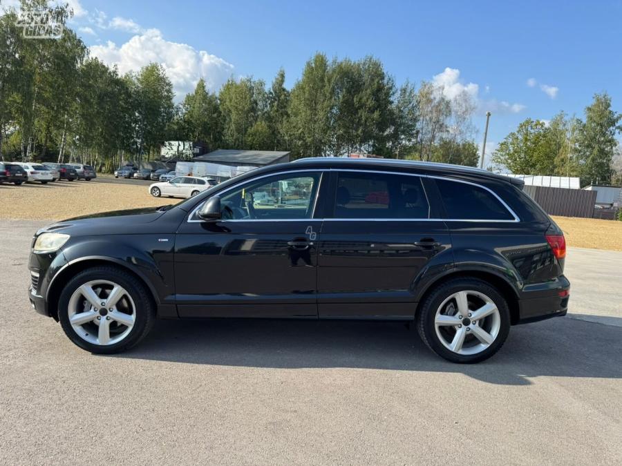 Black Audi Q7 2007 in Kaunas, with an engine capacity of 3.00 L and mileage of 0 thousand km for 5650 €, photo 9 on AUTOMOTO.COM.LV