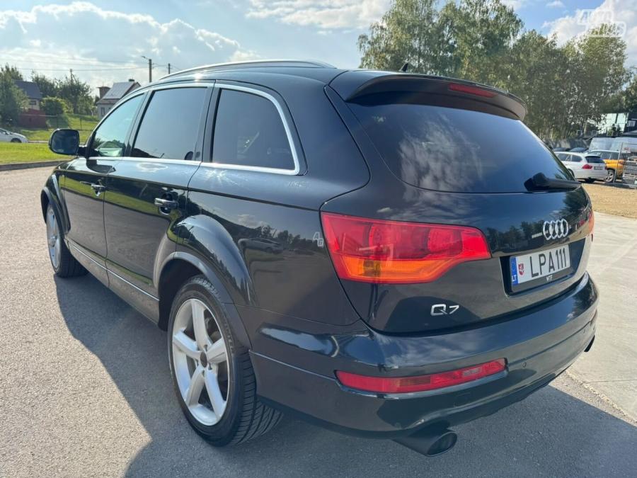 Black Audi Q7 2007 in Kaunas, with an engine capacity of 3.00 L and mileage of 0 thousand km for 5650 €, photo 13 on AUTOMOTO.COM.LV