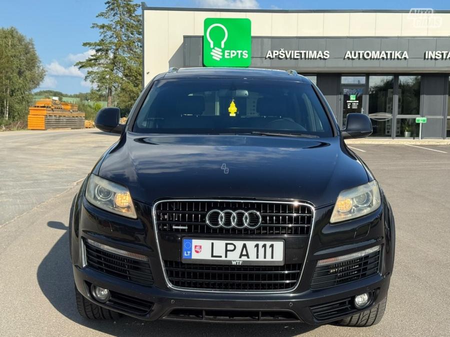 Black Audi Q7 2007 in Kaunas, with an engine capacity of 3.00 L and mileage of 0 thousand km for 5650 €, photo 15 on AUTOMOTO.COM.LV
