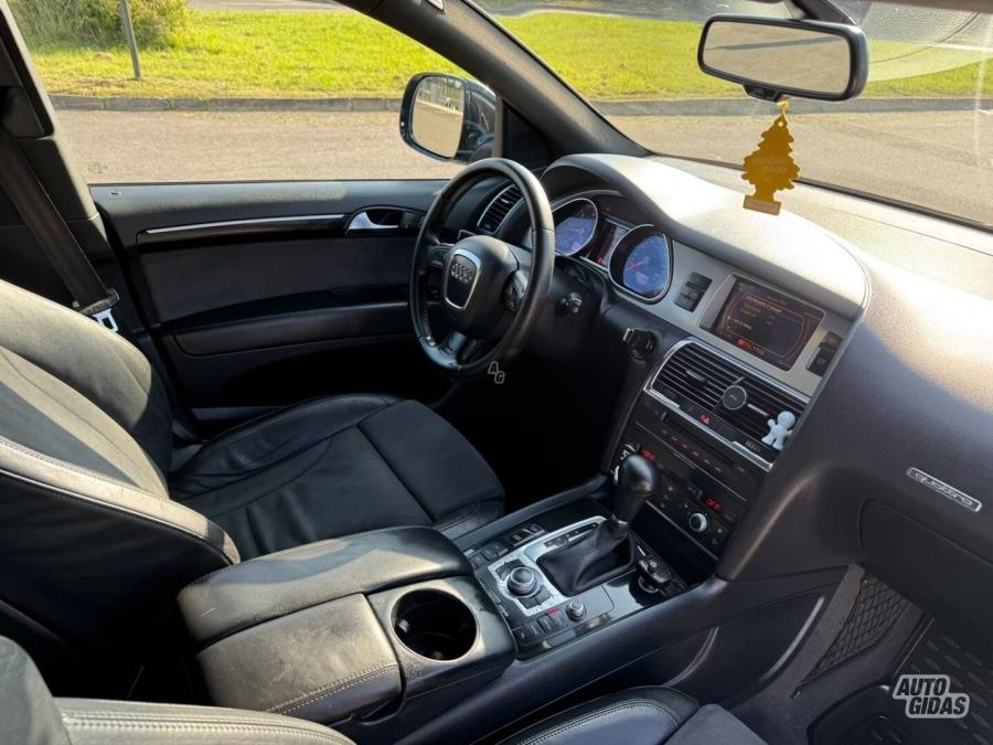 Black Audi Q7 2007 in Kaunas, with an engine capacity of 3.00 L and mileage of 0 thousand km for 5650 €, photo 24 on AUTOMOTO.COM.LV