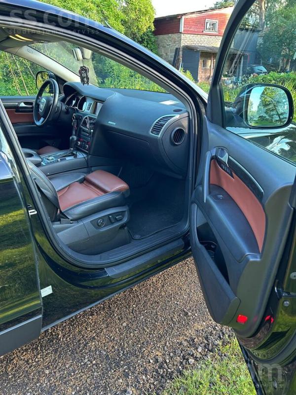 Melns Audi Q7 2007 Jūrmala, ar dzinēja tilpumu 3.00 L un nobraukumu 354 tūkst. km par 5800 €, foto 7 vietnē AUTOMOTO.COM.LV