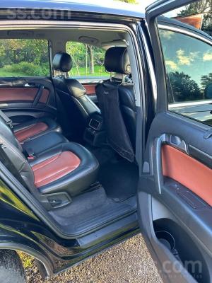 Melns Audi Q7 2007 Jūrmala, ar dzinēja tilpumu 3.00 L un nobraukumu 354 tūkst. km par 5800 €, foto 9 vietnē AUTOMOTO.COM.LV