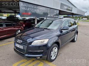 Melns Audi Q7 2007 Rīga, ar dzinēja tilpumu 3.00 L un nobraukumu 370 tūkst. km par 4500 €, foto  vietnē AUTOMOTO.COM.LV
