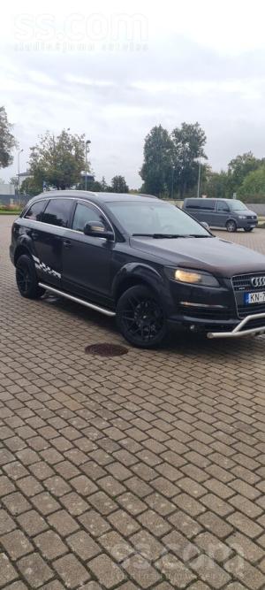 Melns Audi Q7 2007 Dobele, ar dzinēja tilpumu 3.00 L un nobraukumu 337 tūkst. km par 5500 €, foto 4 vietnē AUTOMOTO.COM.LV