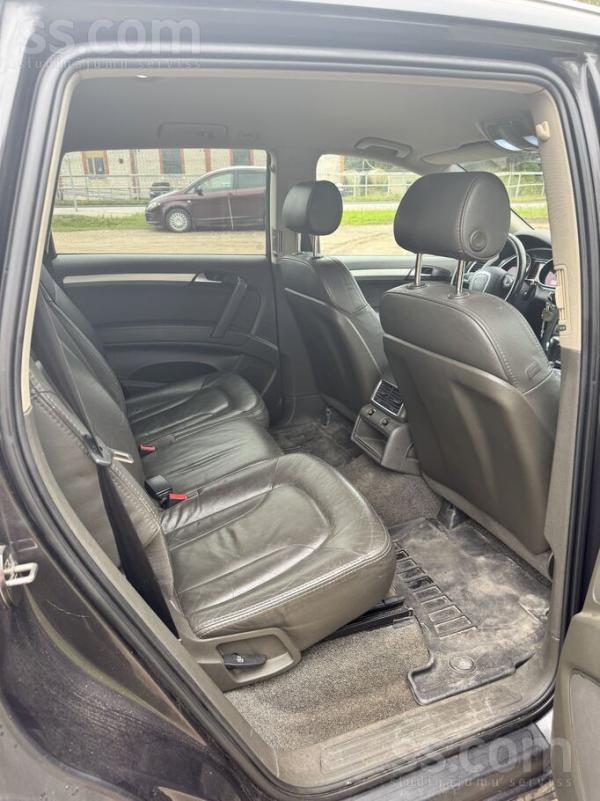 Melns Audi Q7 2007 Gulbene, ar dzinēja tilpumu 3.00 L un nobraukumu 330 tūkst. km par 4200 €, foto 8 vietnē AUTOMOTO.COM.LV