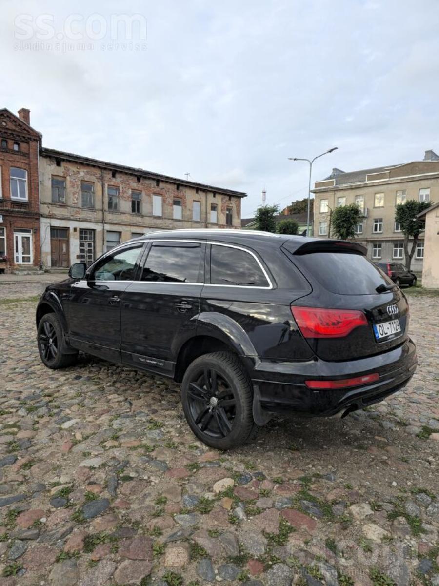 Melns Audi Q7 2007 Liepāja, ar dzinēja tilpumu 3.00 L un nobraukumu 466 tūkst. km par 3900 €, foto 3 vietnē AUTOMOTO.COM.LV